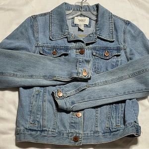 Forever 21 | Jackets & Coats | Forever 2 Blue Denim Jacket Womens Small ...